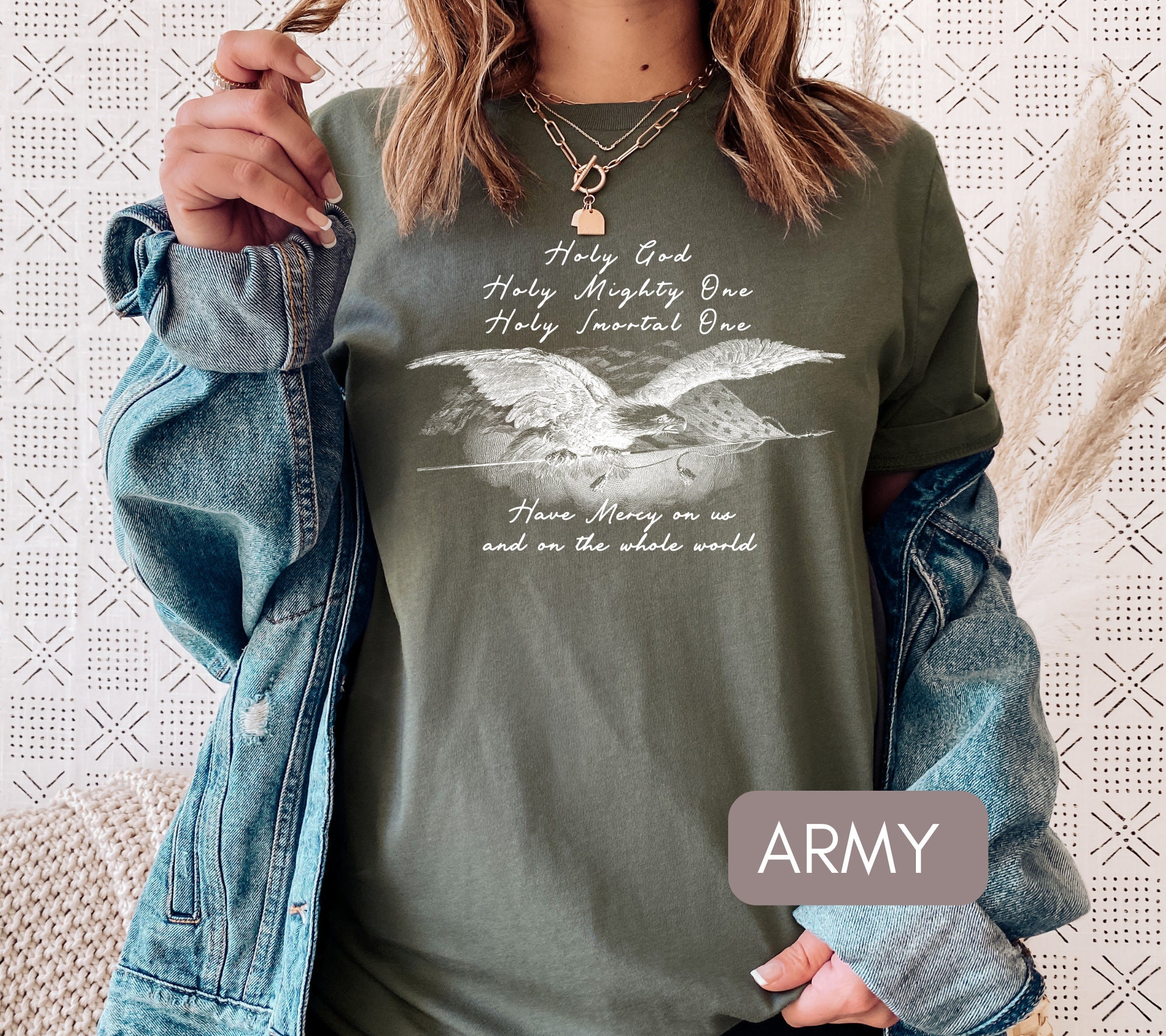 Patriotic Catholic Shirt Divine Mercy Shirt Catholic - Etsy