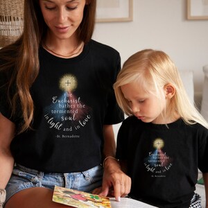 Divine Mercy, St. Bernadette, Eucharist Shirt, Catholic Shirt, Catholic ...