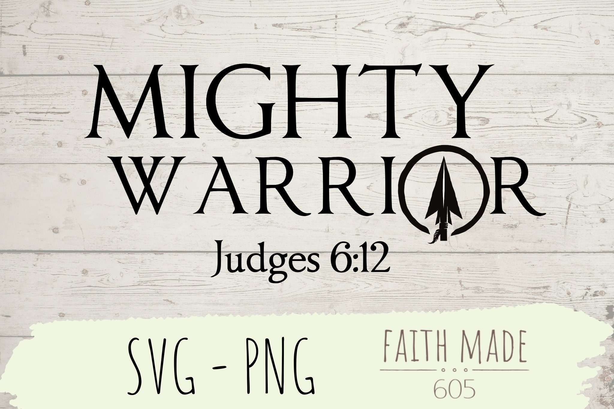 Mighty Warrior Svg, Bible Verse Svg , Christian Svg, T-shirt Svg ...