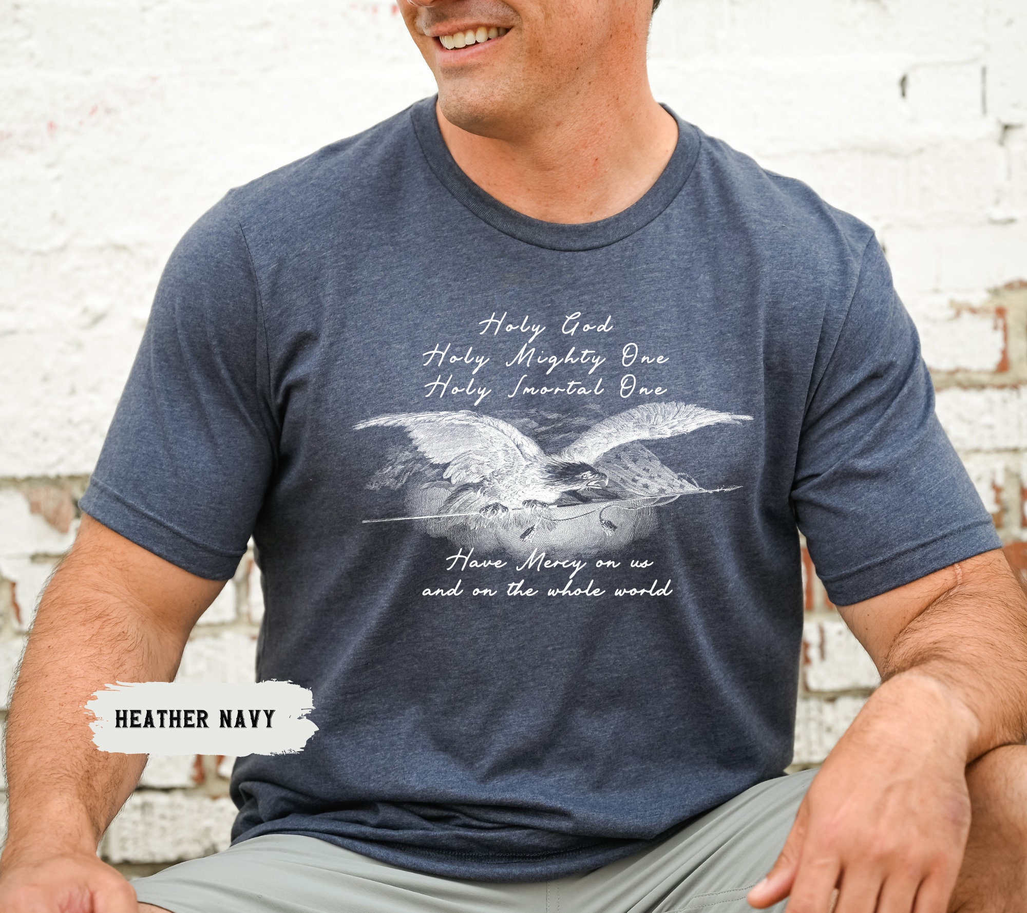 Patriotic Catholic Shirt Divine Mercy Shirt Catholic - Etsy