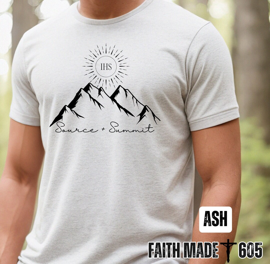 Source and Summit, Catholic Shirt, Catholic Tee, Catholic Gift ...