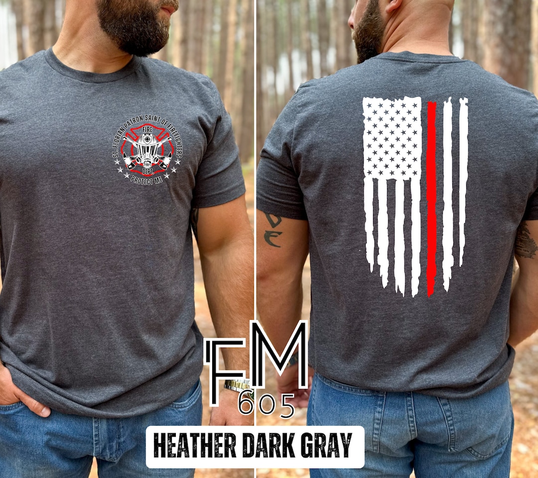 St. Florian, Patron Saint of Fireman,catholic Shirt, Catholic Tee ...