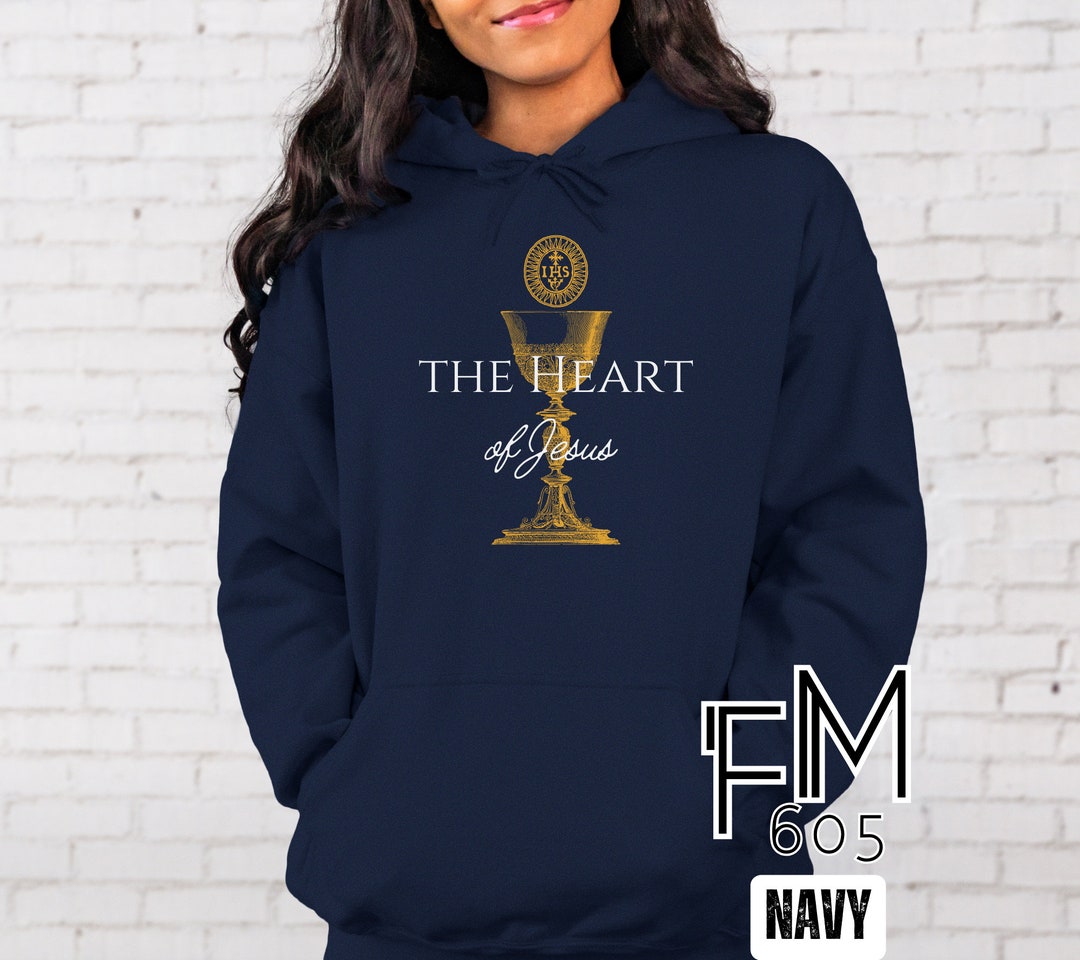 Heart of Jesus, Catholic Shirt, Eucharist Revival Sweatshirt, Catholic ...