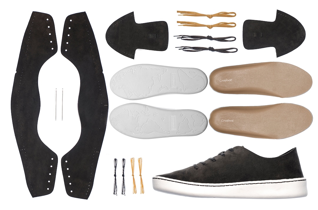 Women's Craft DIY Trainer Shoes - Grey Suede - Etsy