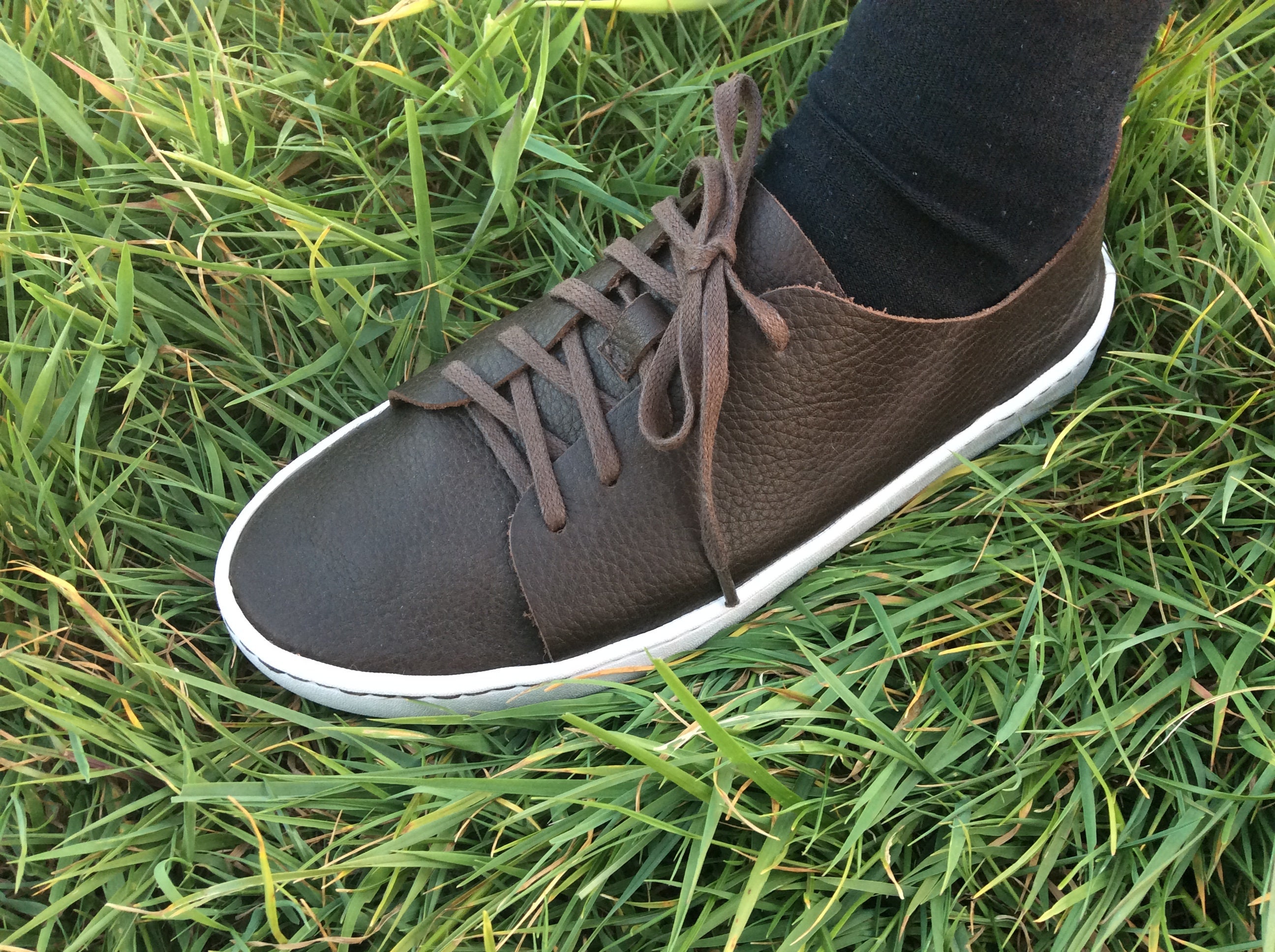 Women's Craft DIY Trainer Shoes Brown Leather - Etsy