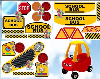 School bus stickers | Etsy