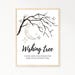 Wishing Tree Sign, Wishes for Baby, Wishing Tree Baby Shower Activity ...