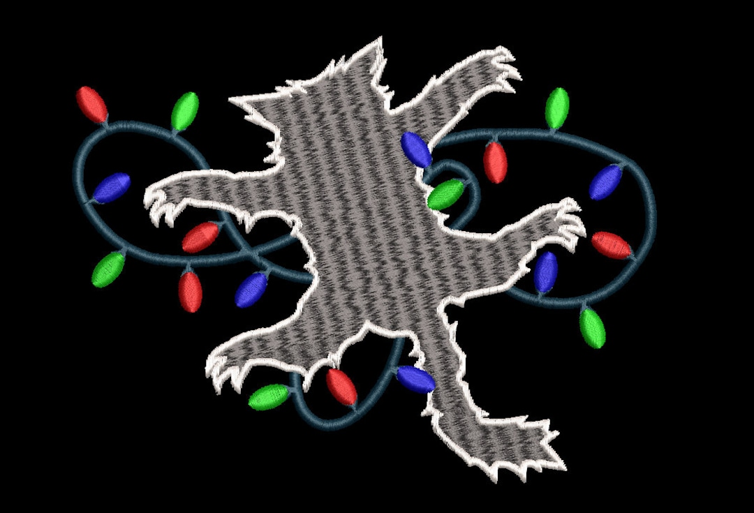 Christmas Vacation Fried Pussycat Machine Embroidery File 5x7 - Etsy