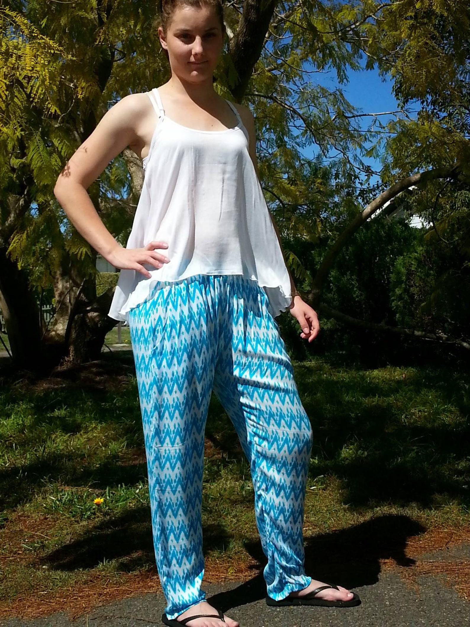 Drop Side Loose Top With Adjustable Straps S,M & L - Etsy