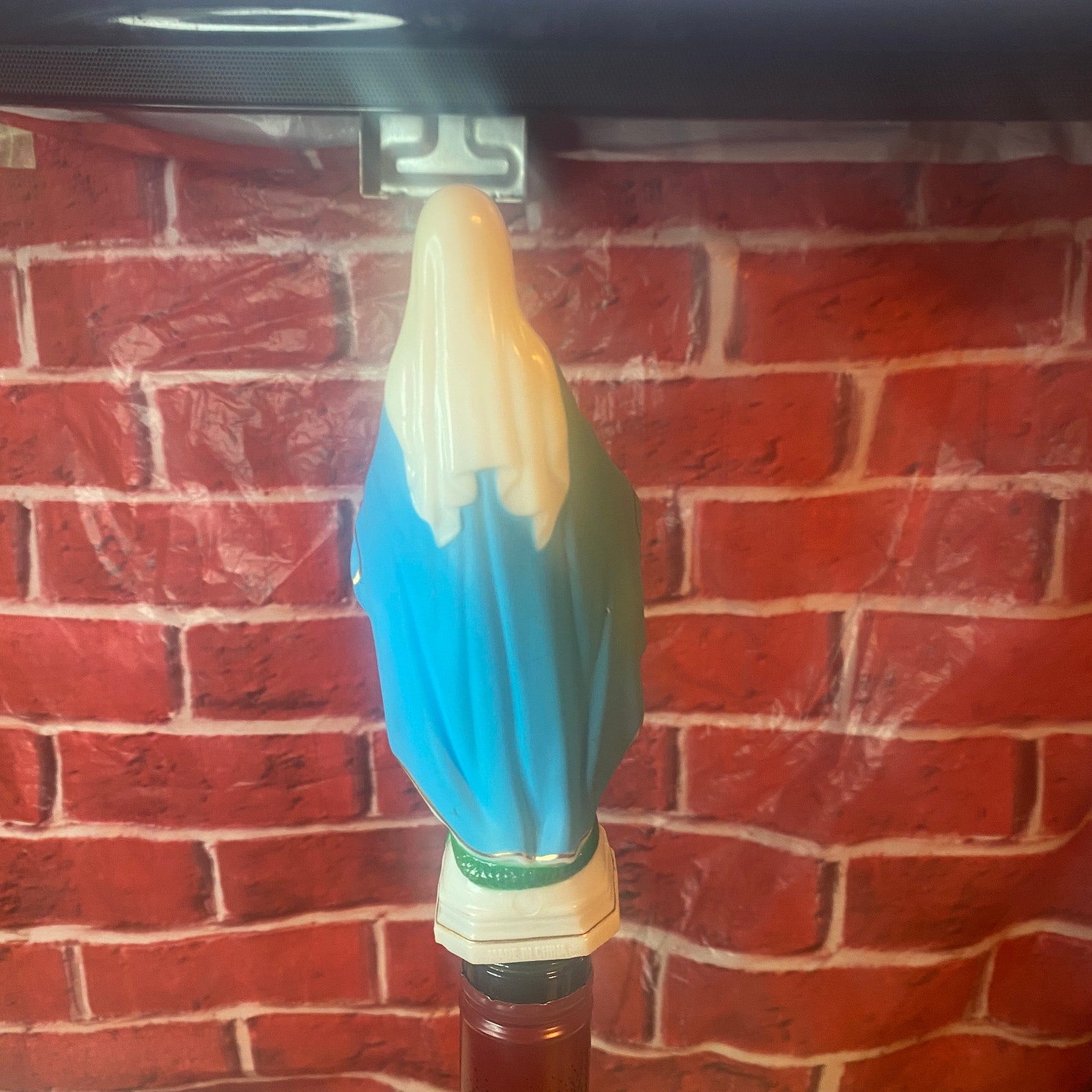 Virgin Mary Wine Bottle Cork Winestopper - Etsy