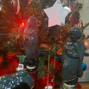 Nativity Set Ceramic Christmas Wine Stoppers - Etsy