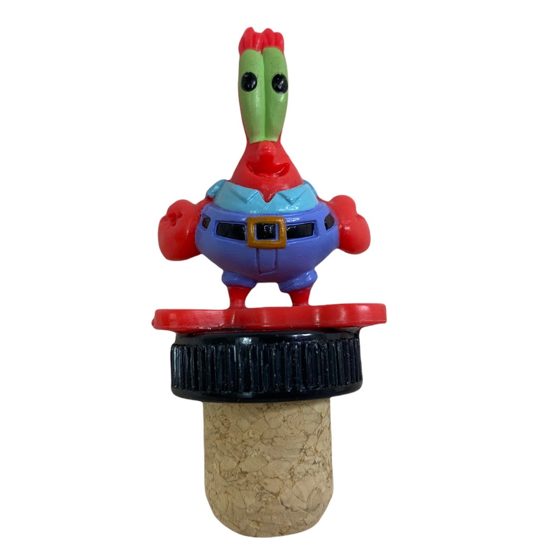 Mr. Krabs From Spongebob Squarepants Wine Stopper Bottle Cork - Etsy