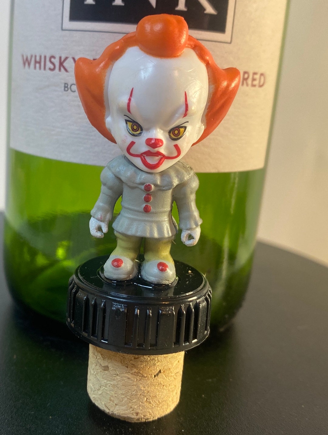 Horror Films IT Pennywise Evil Clown Wine Bottle Cork Winestopper B - Etsy