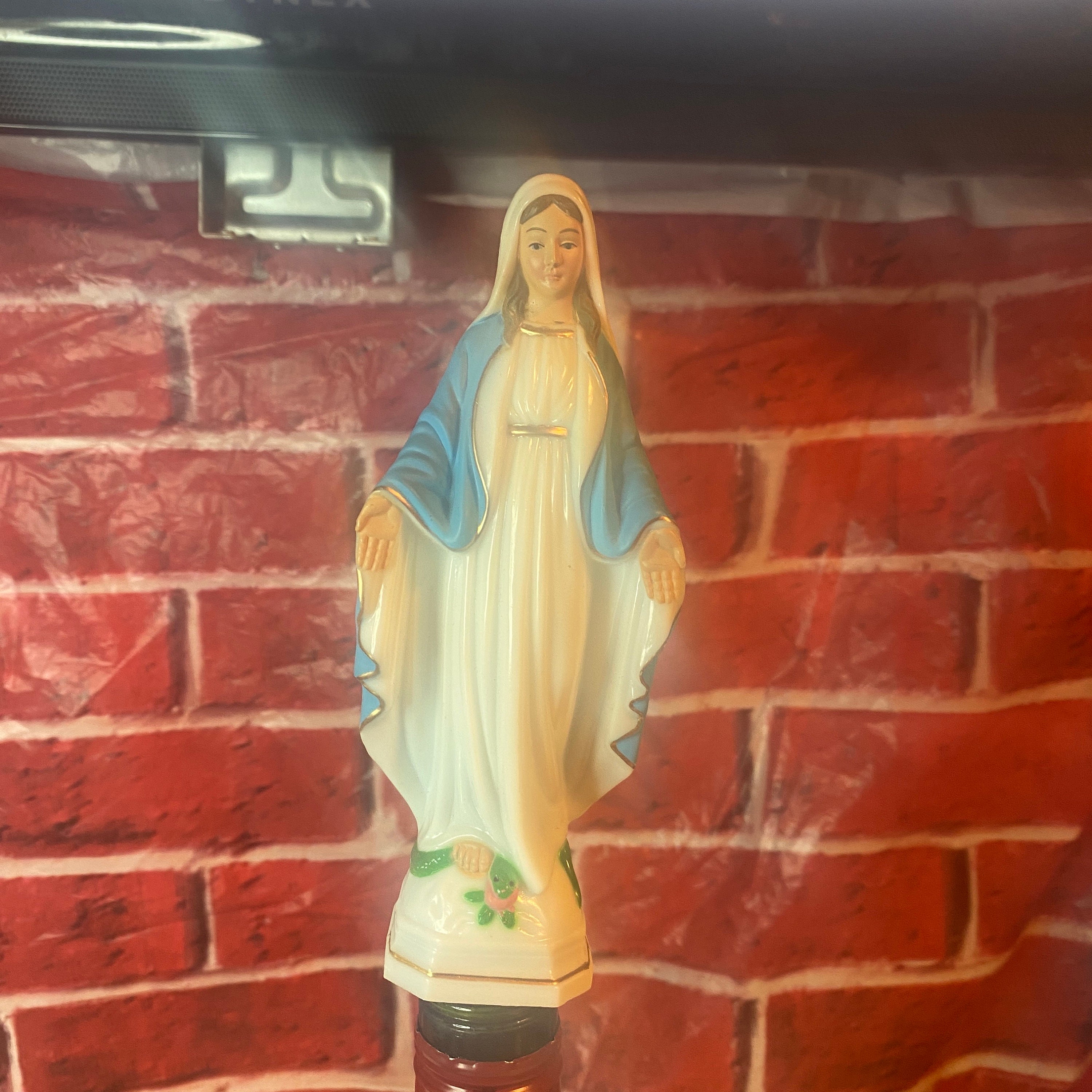 Virgin Mary Wine Bottle Cork Winestopper - Etsy