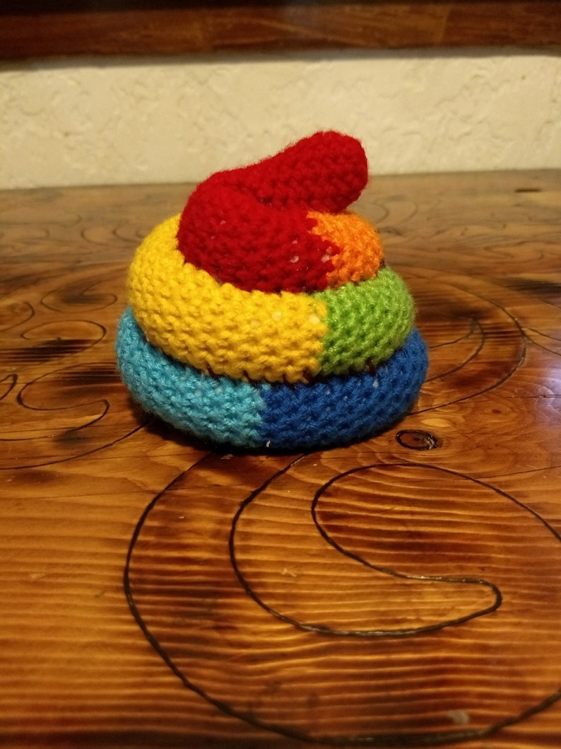 PDF Pattern Abby's Rainbow Poop Emoji - Etsy