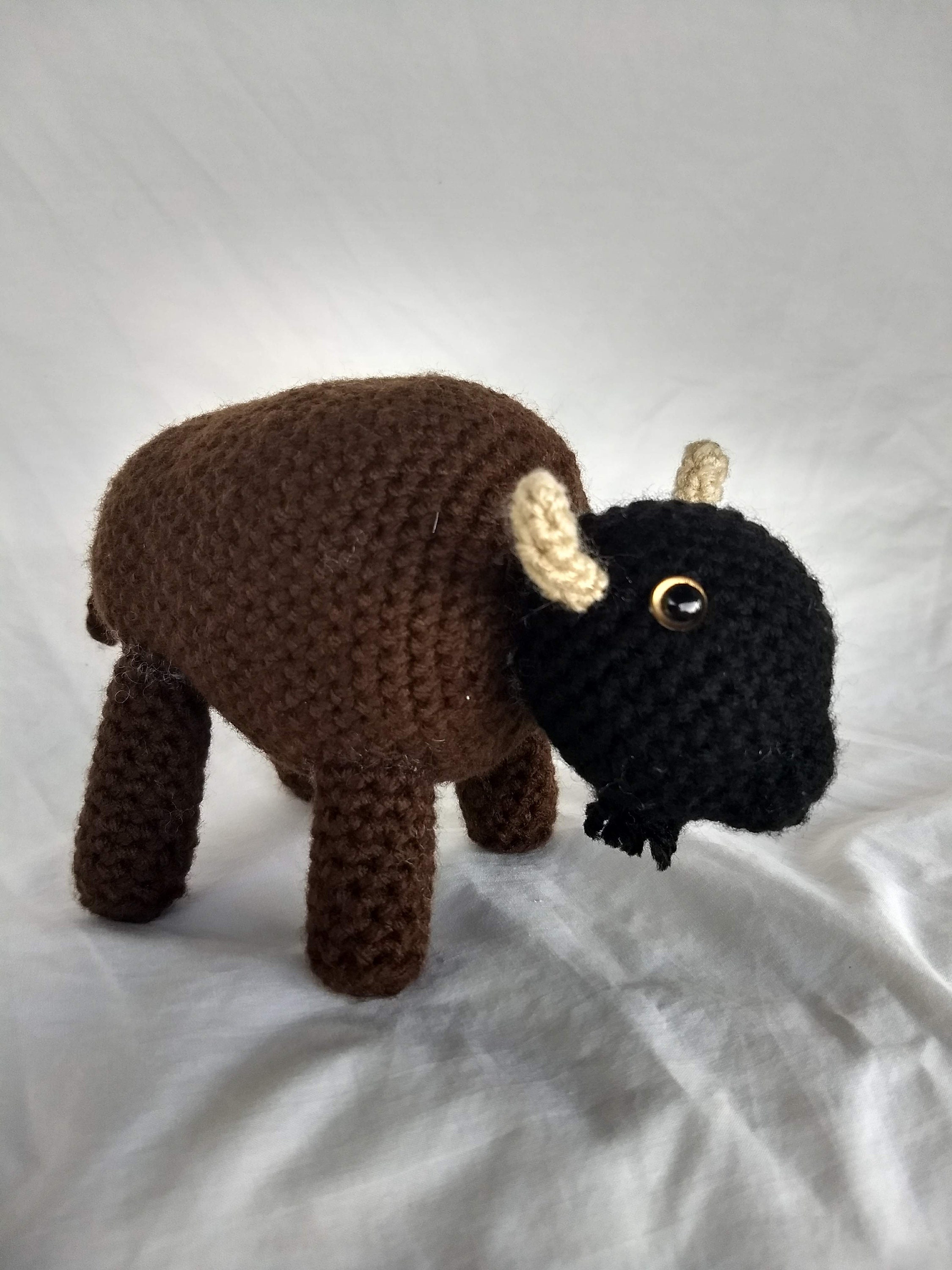 PDF Pattern Bison - Etsy