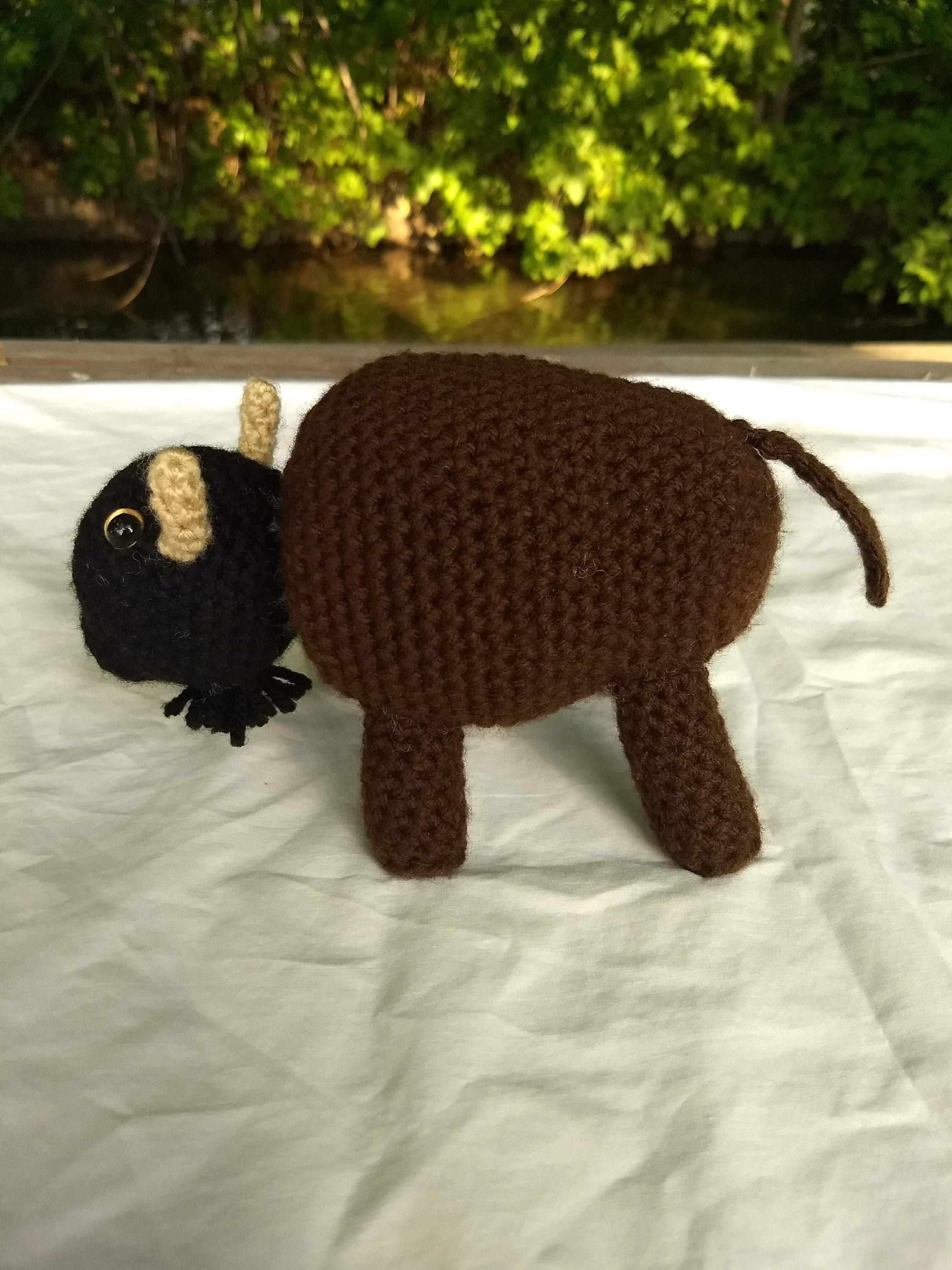 PDF Pattern Bison - Etsy