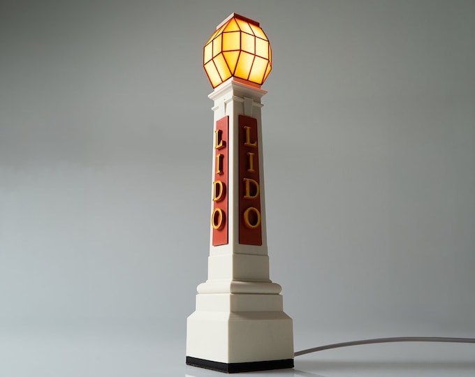 Lido Lamp - Margate Landmark Bespoke Mood Light - Etsy UK