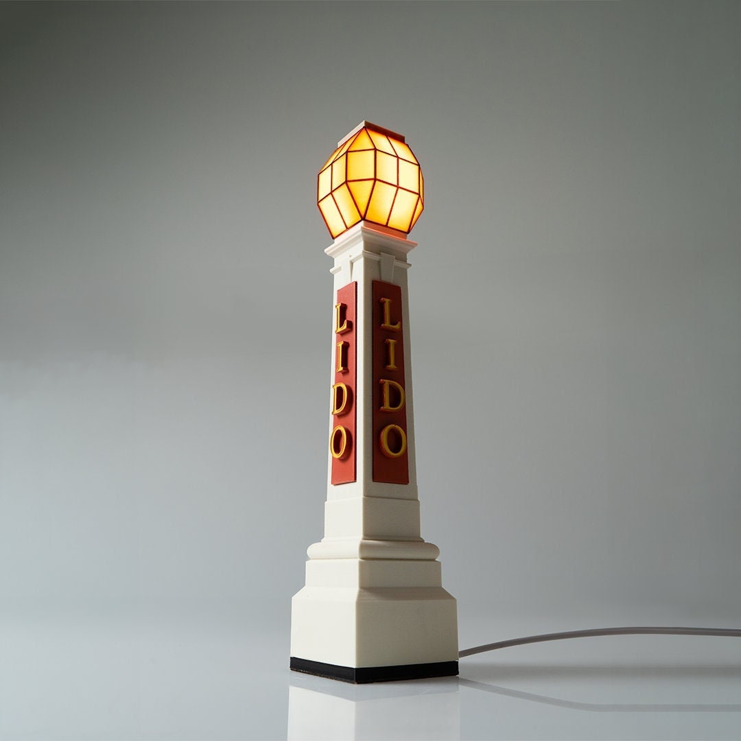 Lido Lamp - Margate Landmark Bespoke Mood Light - Etsy