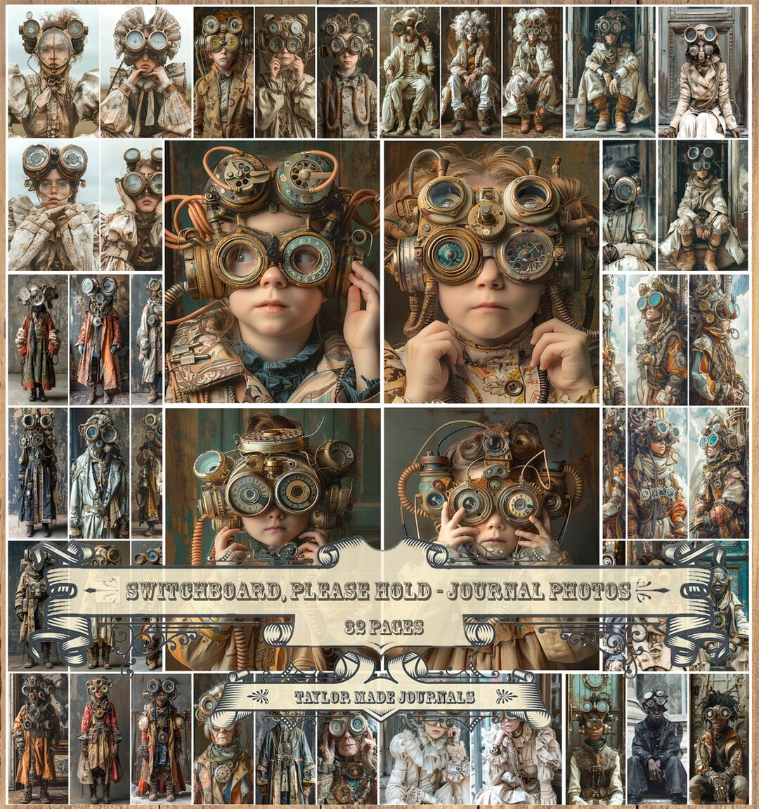 Switchboard ,please Hold-31 Page,100+ Images,vintage Photos,steampunk ...