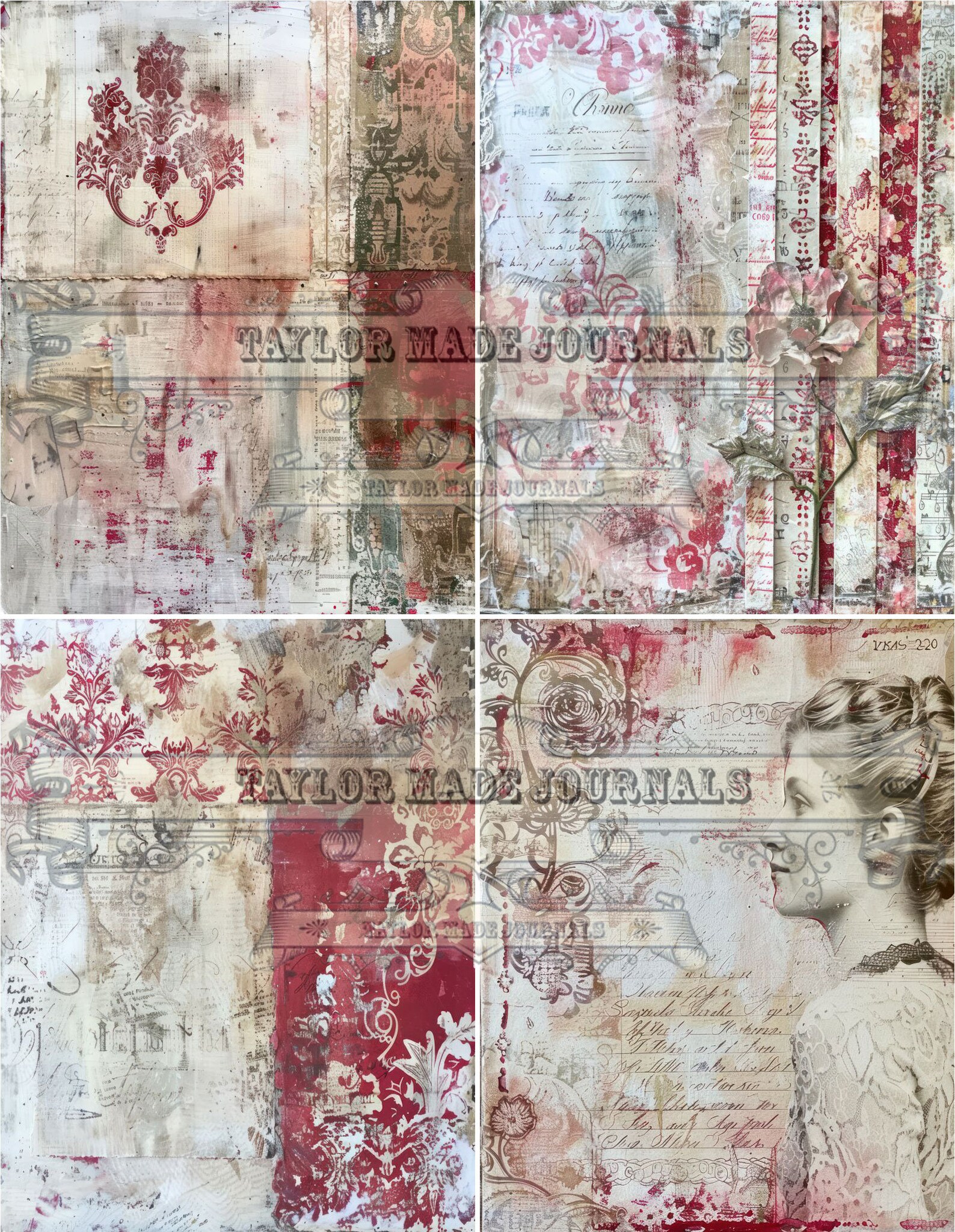 Splendid Elegance -47 Full Size Pages,8.5x11 Print Size,junk Journal ...