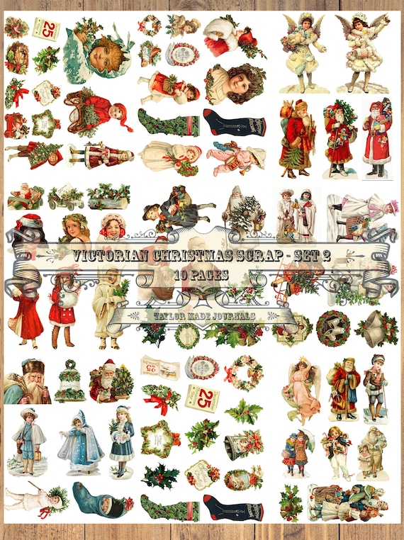 Craft Supplies & Tools Christmas Scrap Set Paper, Party & Kids etna.com.pe