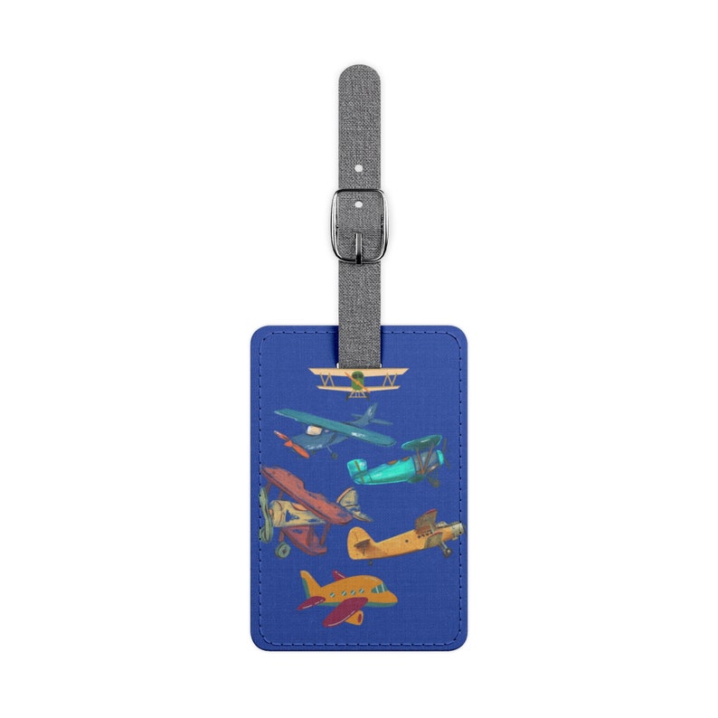 Airplane Luggage Tags Duffle Bags Backpacks and Travel Bag ID Tags for ...