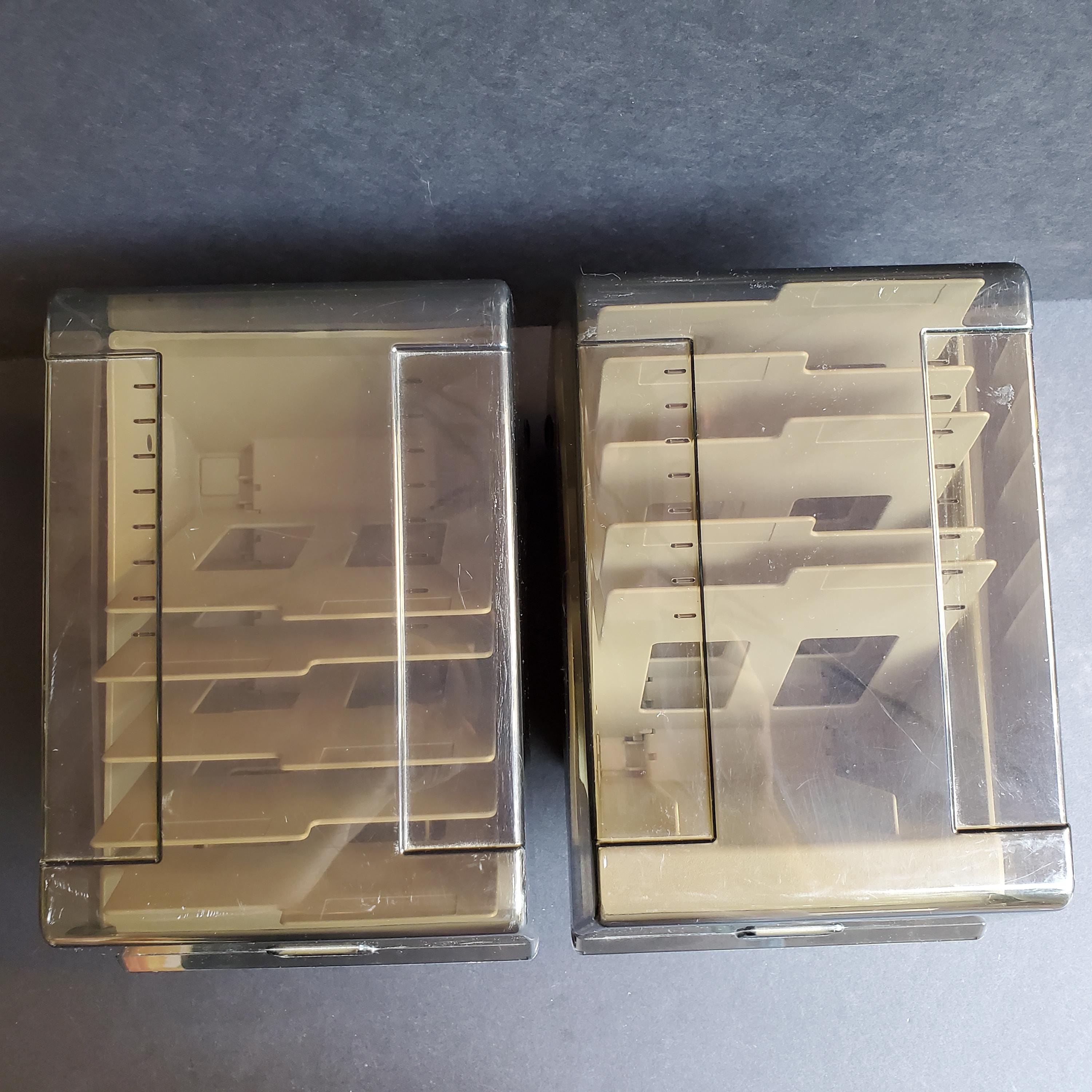 Vintage Amaray Mediamate 5.25 Floppy Disk Case Box Holder Lot of 2 - Etsy