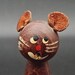Vintage Mid Century Danish Teak Mouse Figure Denmark Wood Cat - Etsy