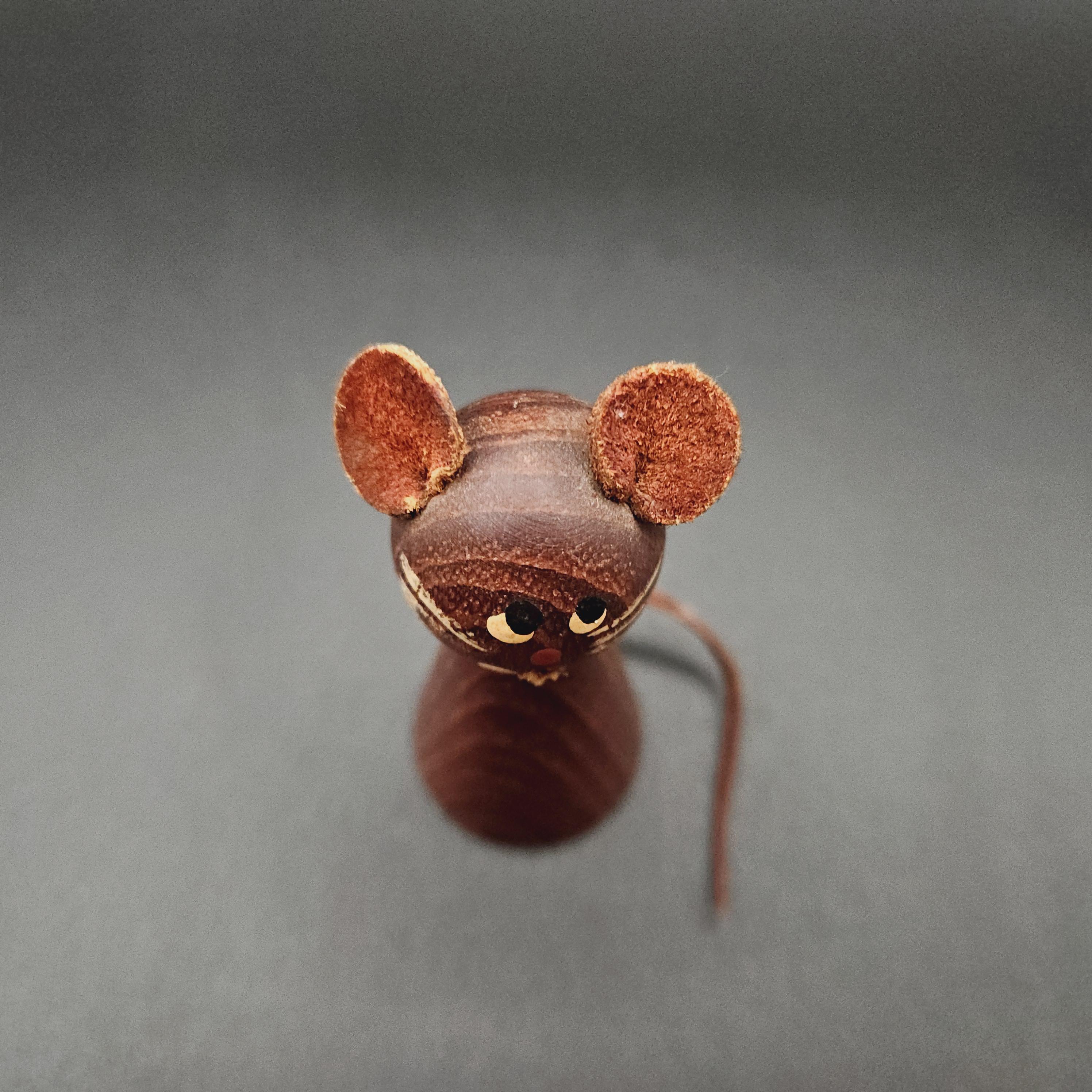 Vintage Mid Century Danish Teak Mouse Figure Denmark Wood Cat - Etsy