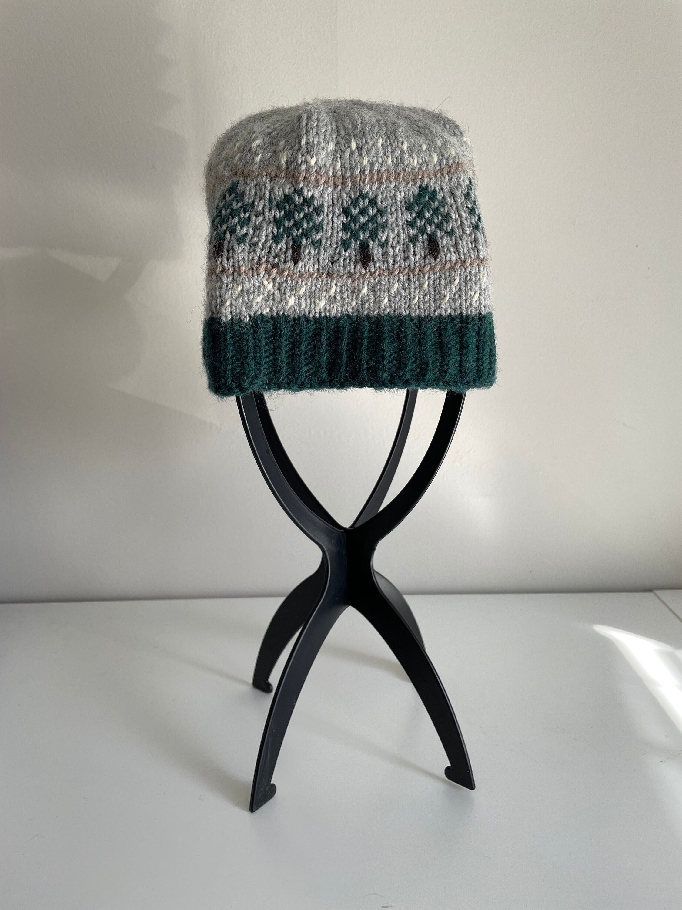 Fir Tree Fair Isle Hat Pattern - Etsy