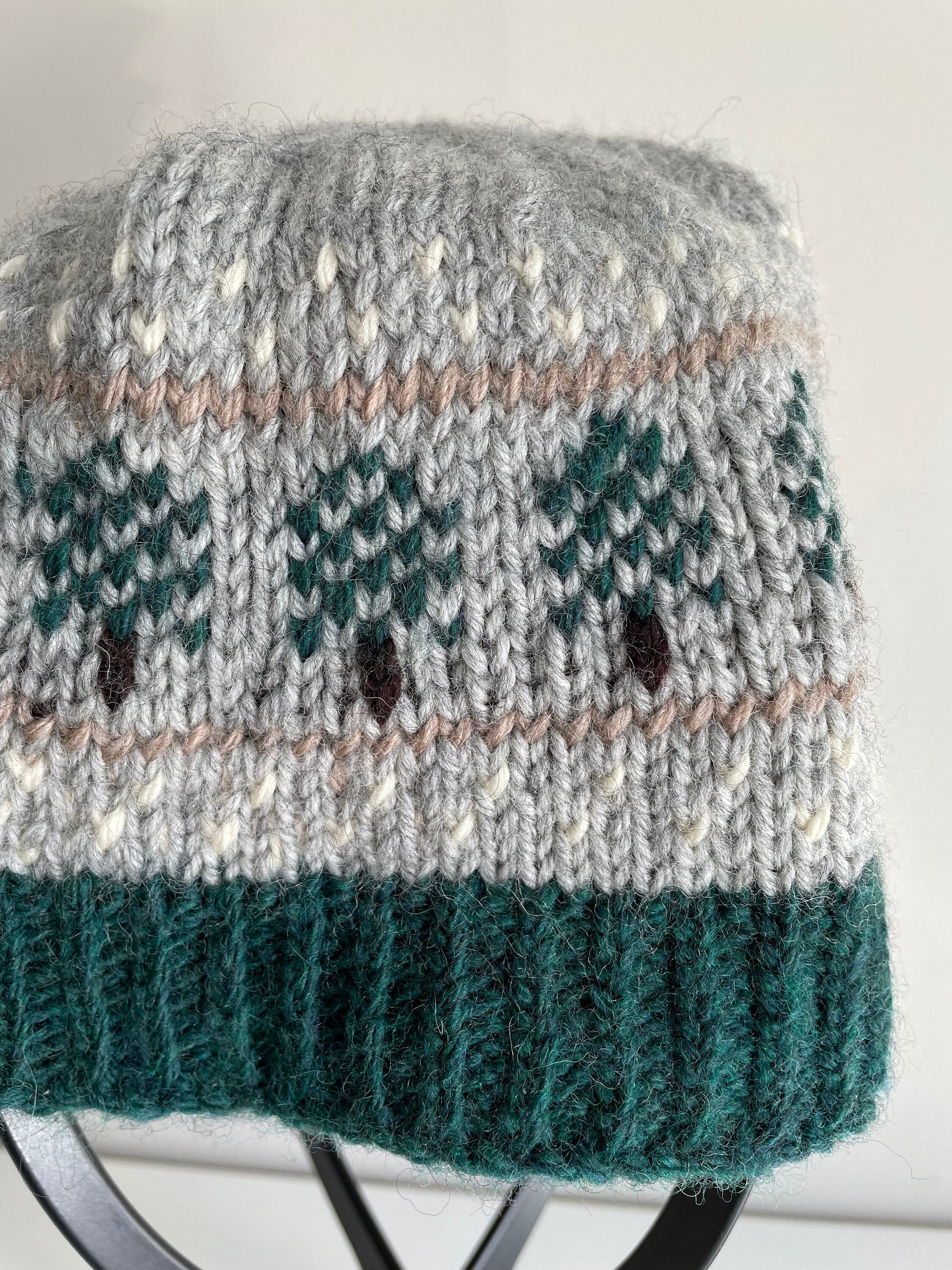 Fir Tree Fair Isle Hat Pattern - Etsy