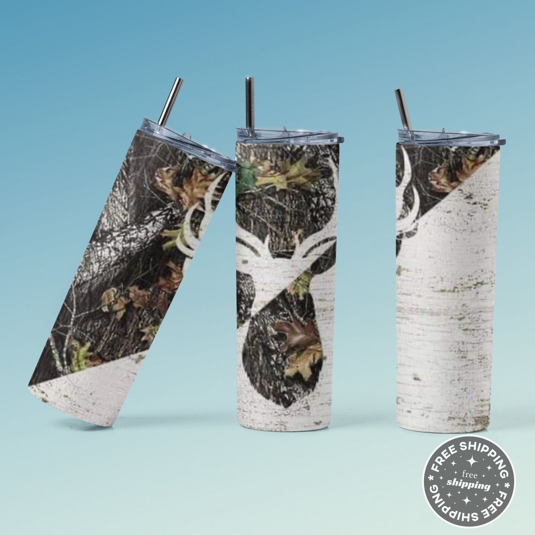 Camo Deer Hunting Tumbler | Hunting Life Tumbler | Deer Hunt Tumbler ...