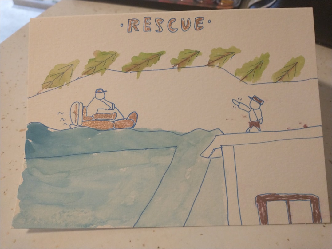 Rescue Encouragement Card - Etsy