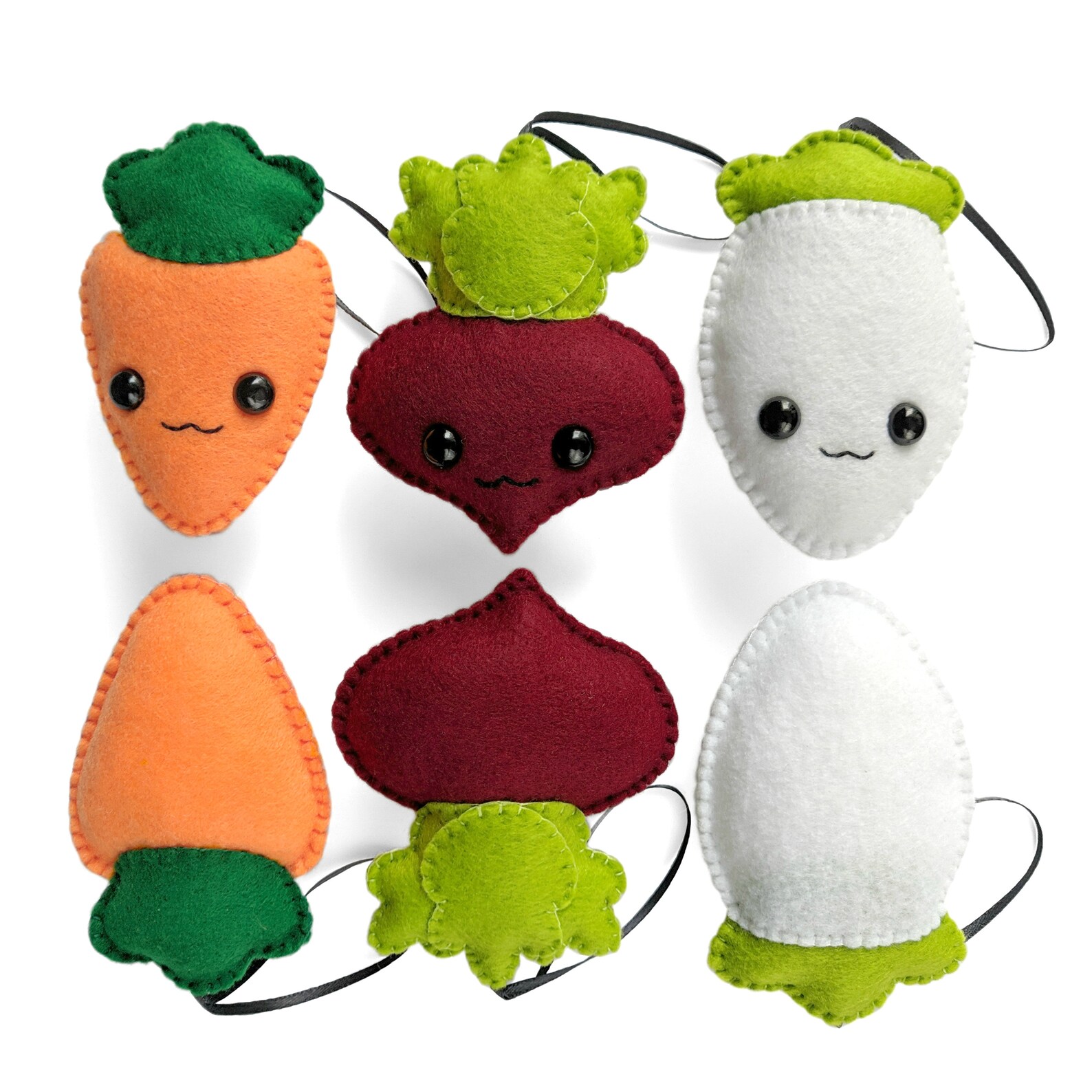 Kawaii Plush Root Veggies / Plush Food / Plushies / Cute Gifts - Etsy UK
