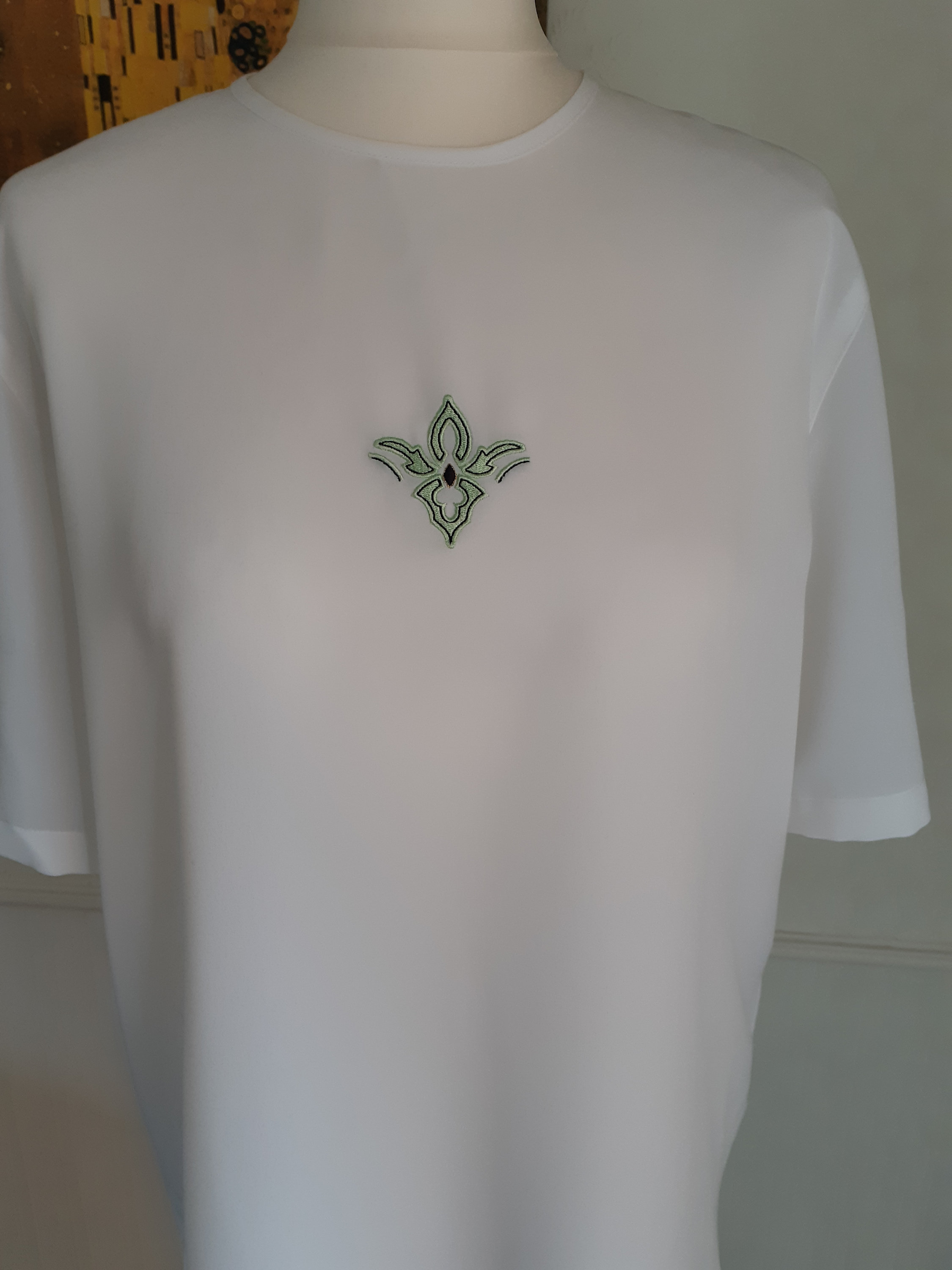 Vintage 1980s White Horst Basler T-shirt Top UK 12 14 - Etsy UK