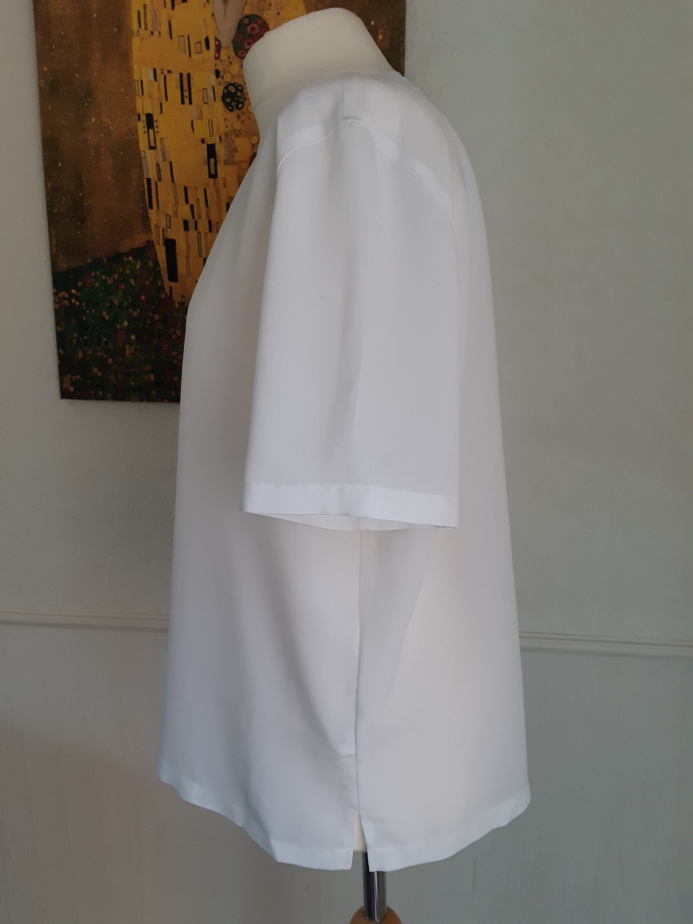 Vintage 1980s White Horst Basler T-shirt Top UK 12 14 - Etsy UK