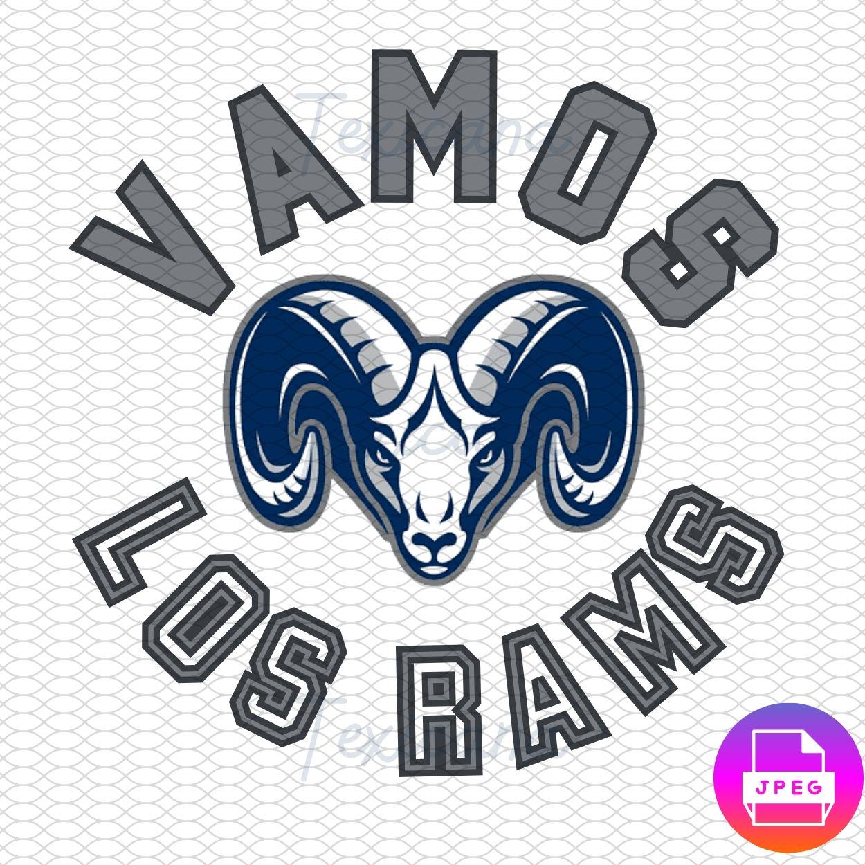 Digital Download, JPEG Only, Rams Logo, Rams Digital File, Digital File ...