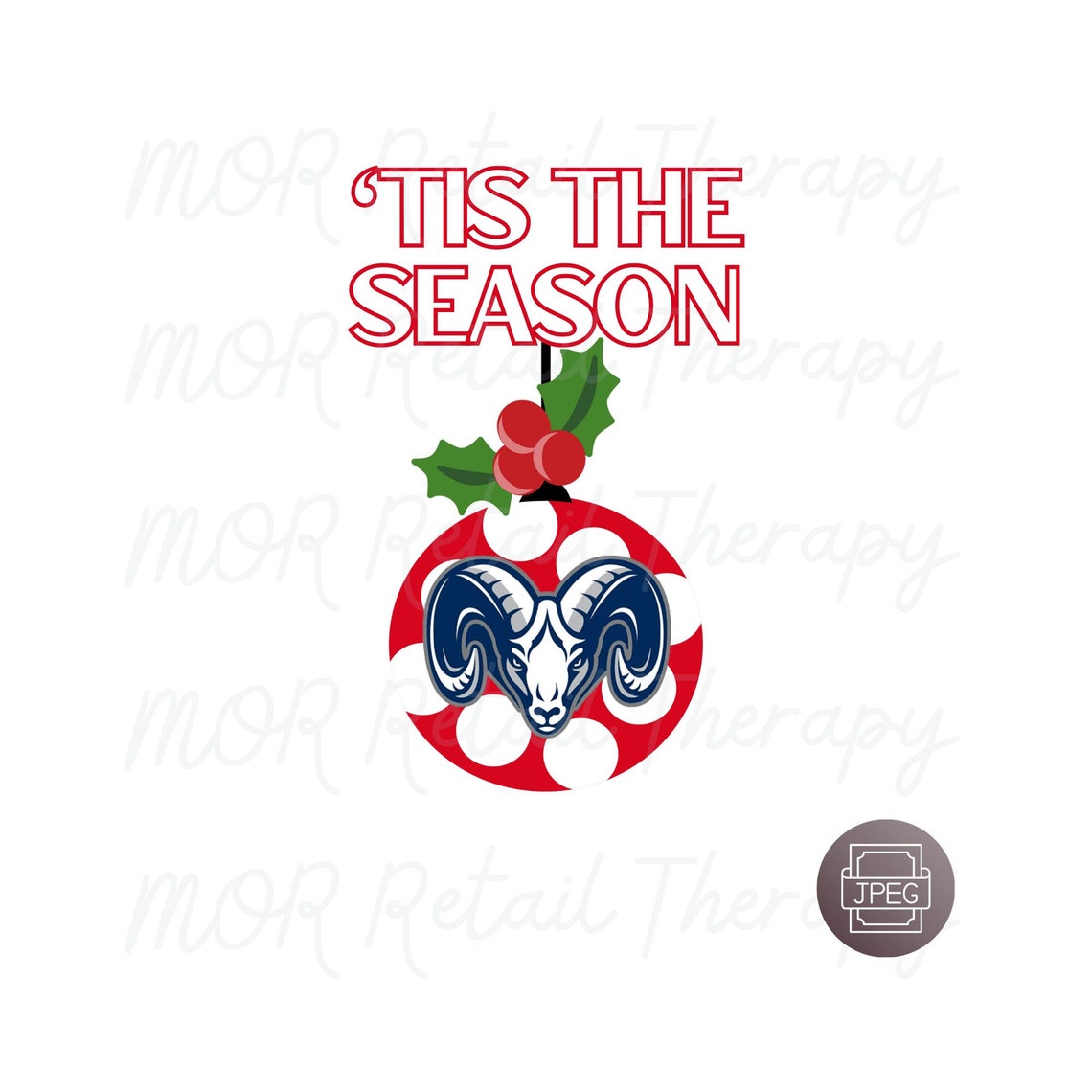 Digital Download, JPEG Only, Rams Logo, Rams Digital File, Digital File ...