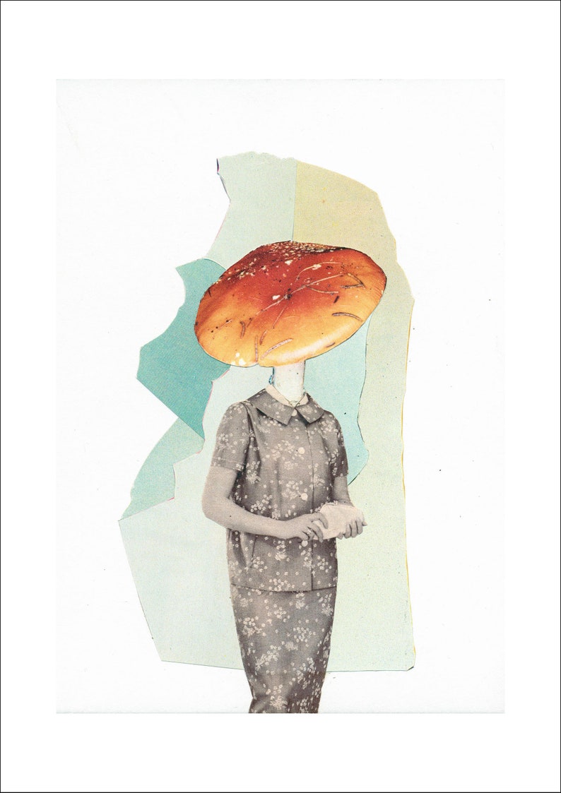 Fliegenpilz in Japanischer Seide Gift Pilz Kopf in Vintage - Etsy