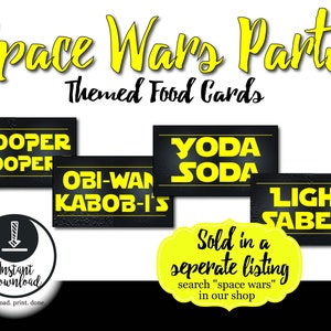 Light Saber Training Sign, Space Wars Themed Birthday Party, Instant ...