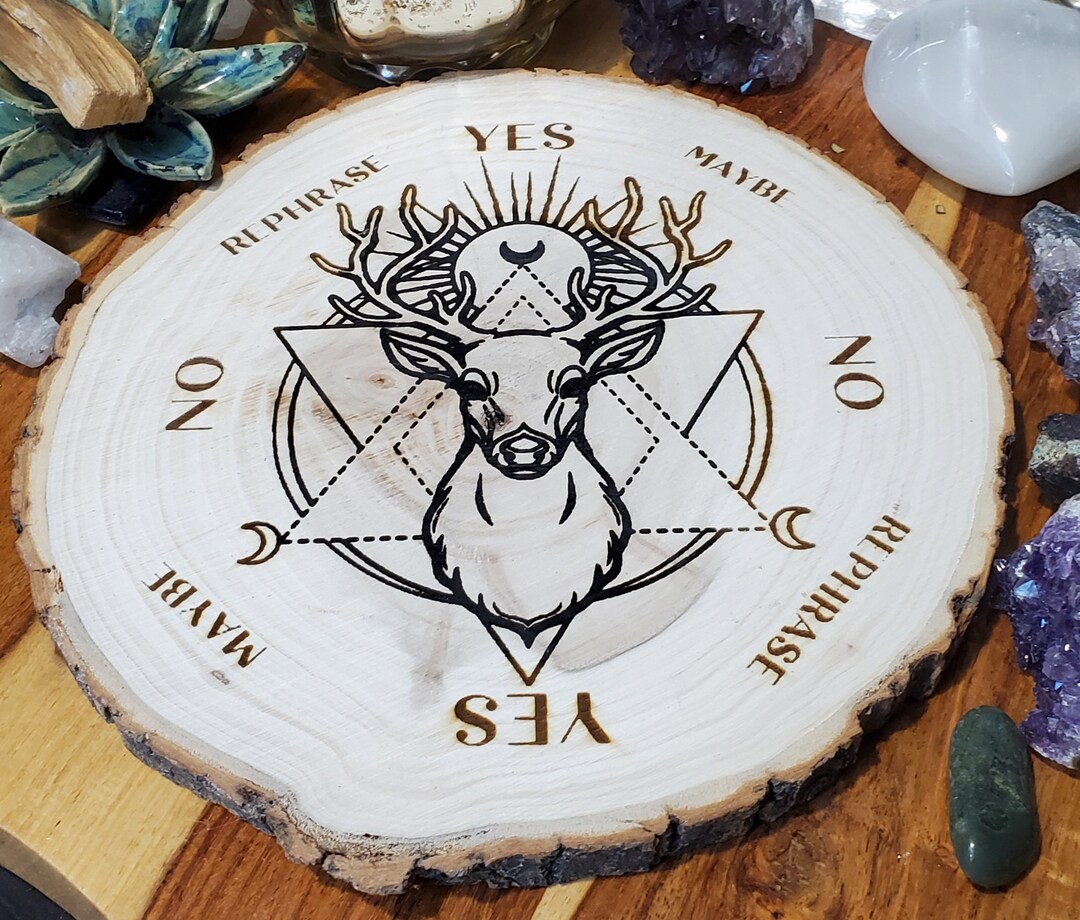 Metaphysical Pendulum Board - Goddess Artemis Altar Tools, Divination ...