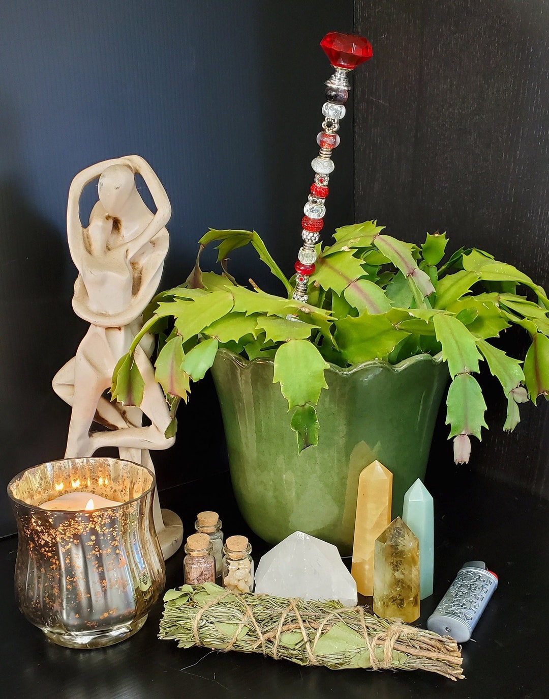 Fae Wand for Plants Plant Suncatcher - Etsy