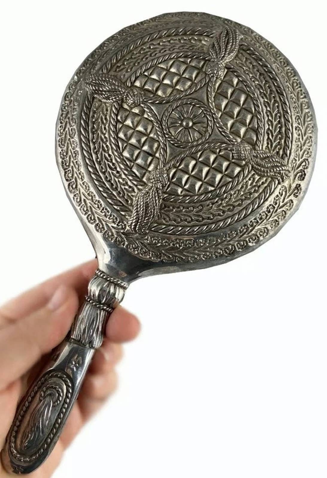 Vintage GSA Godinger Mirror & Brush Set - Etsy