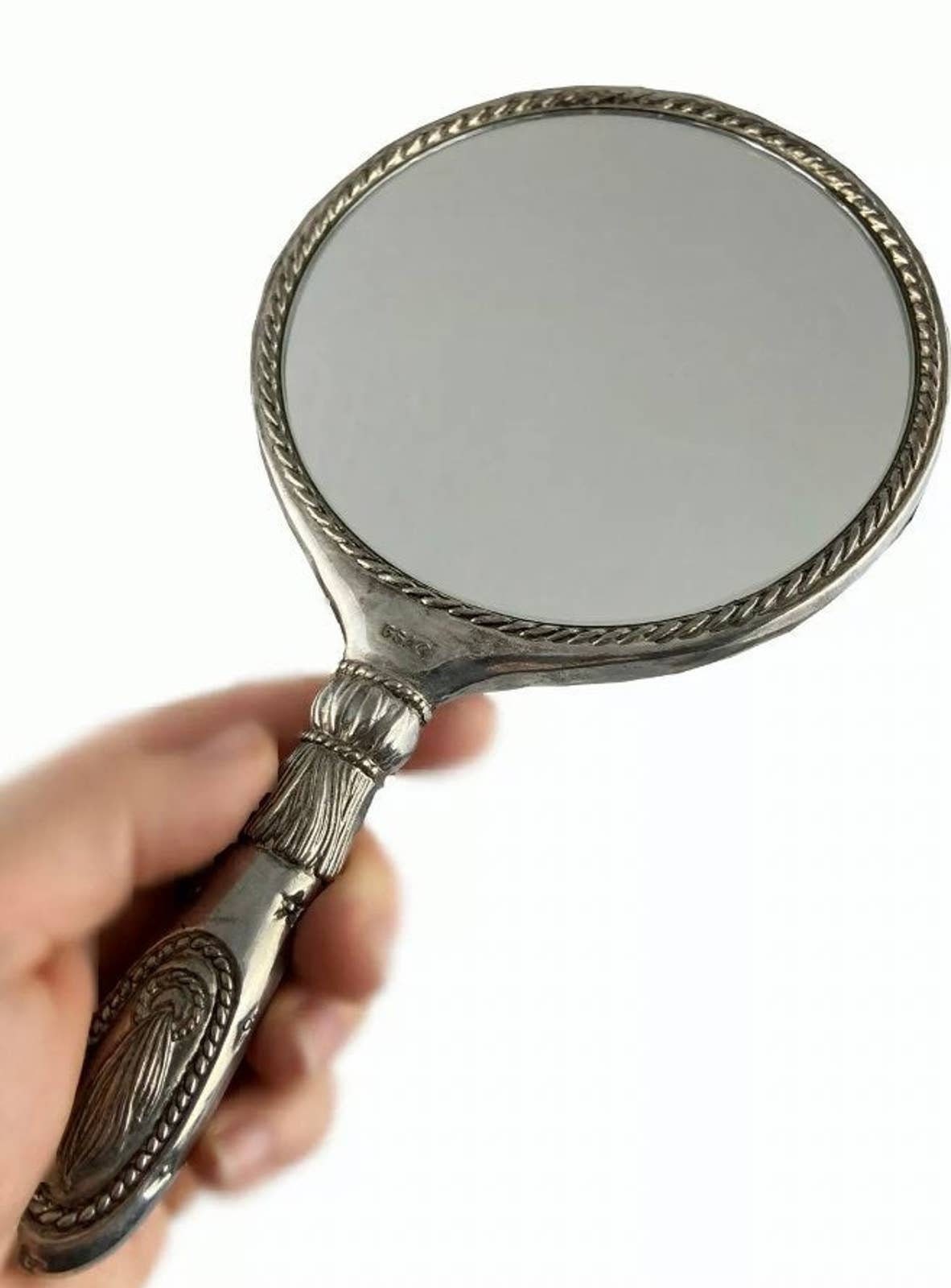 Vintage GSA Godinger Mirror & Brush Set - Etsy