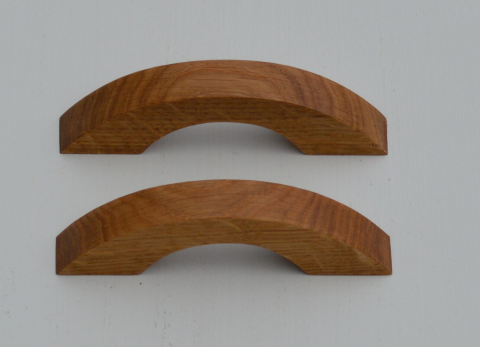 2 X Wooden Oak Drawer Handles Knobs Cabinet Handles Pulls - Etsy UK