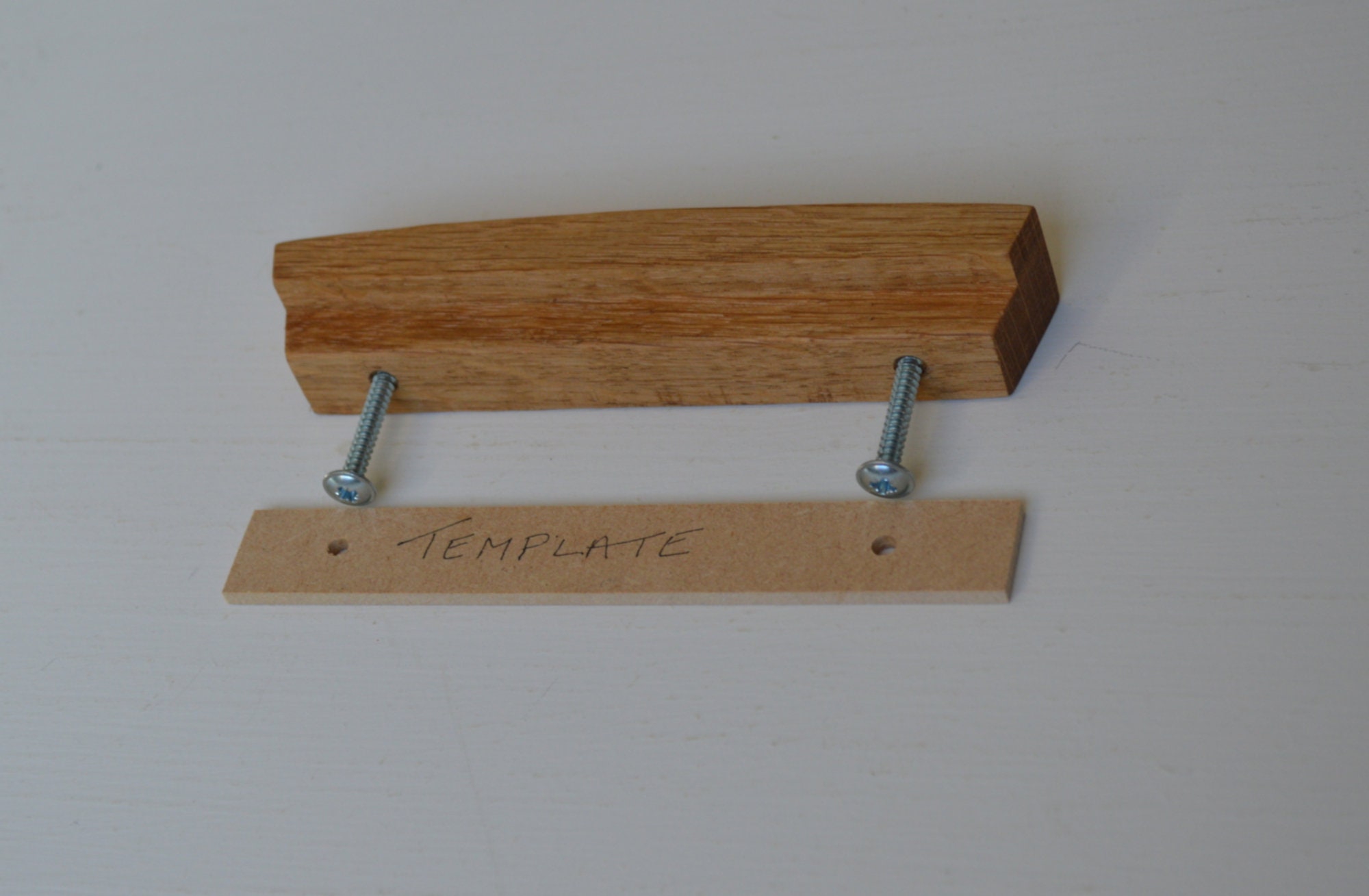 2 X Wooden Oak Drawer Handles Knobs Cabinet Handles Pulls - Etsy UK