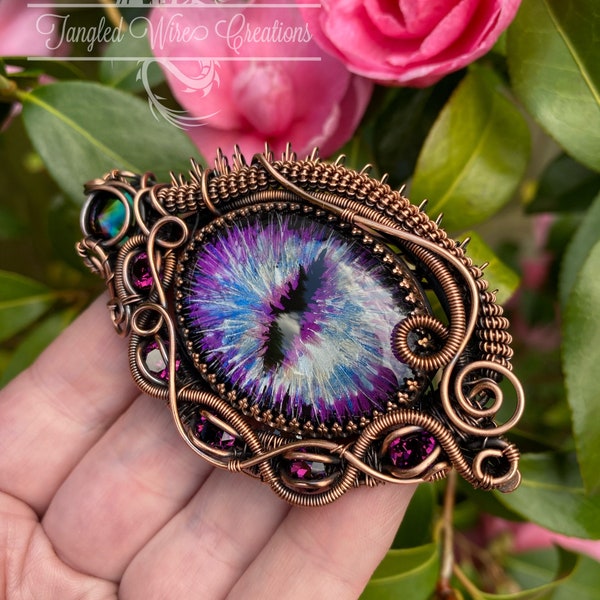 Wire Wrapped Brooch - Etsy