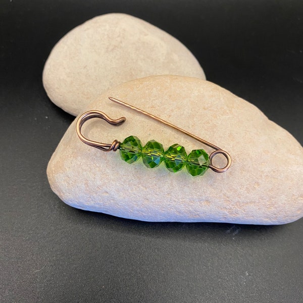 Wire Shawl Pin - Etsy