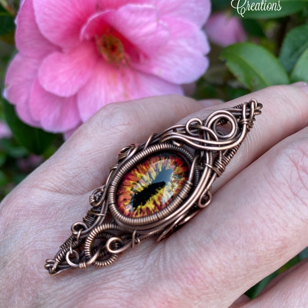 Dragon Eye Ring - Etsy
